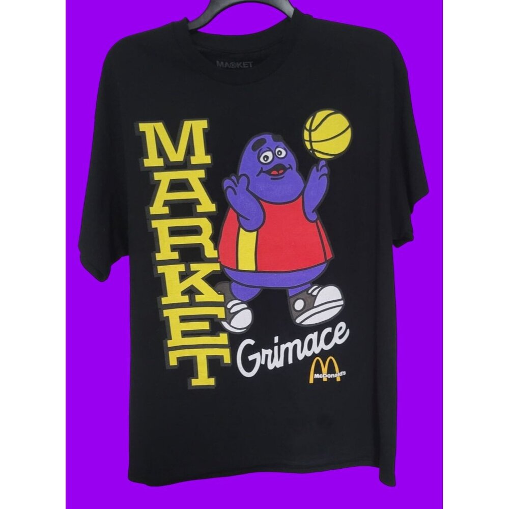 Maket Mcdonalds Grimace Basketball Tee X-Large 100% C… - Gem
